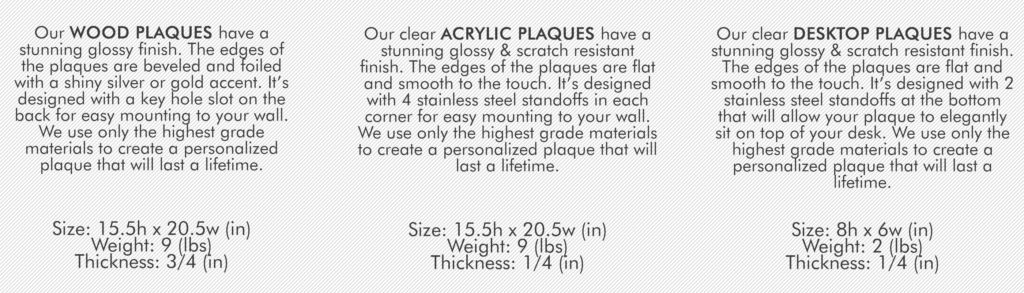 Two Page Plaque – Merit Plaques | Longest Lasting Magazine & Newspaper ...